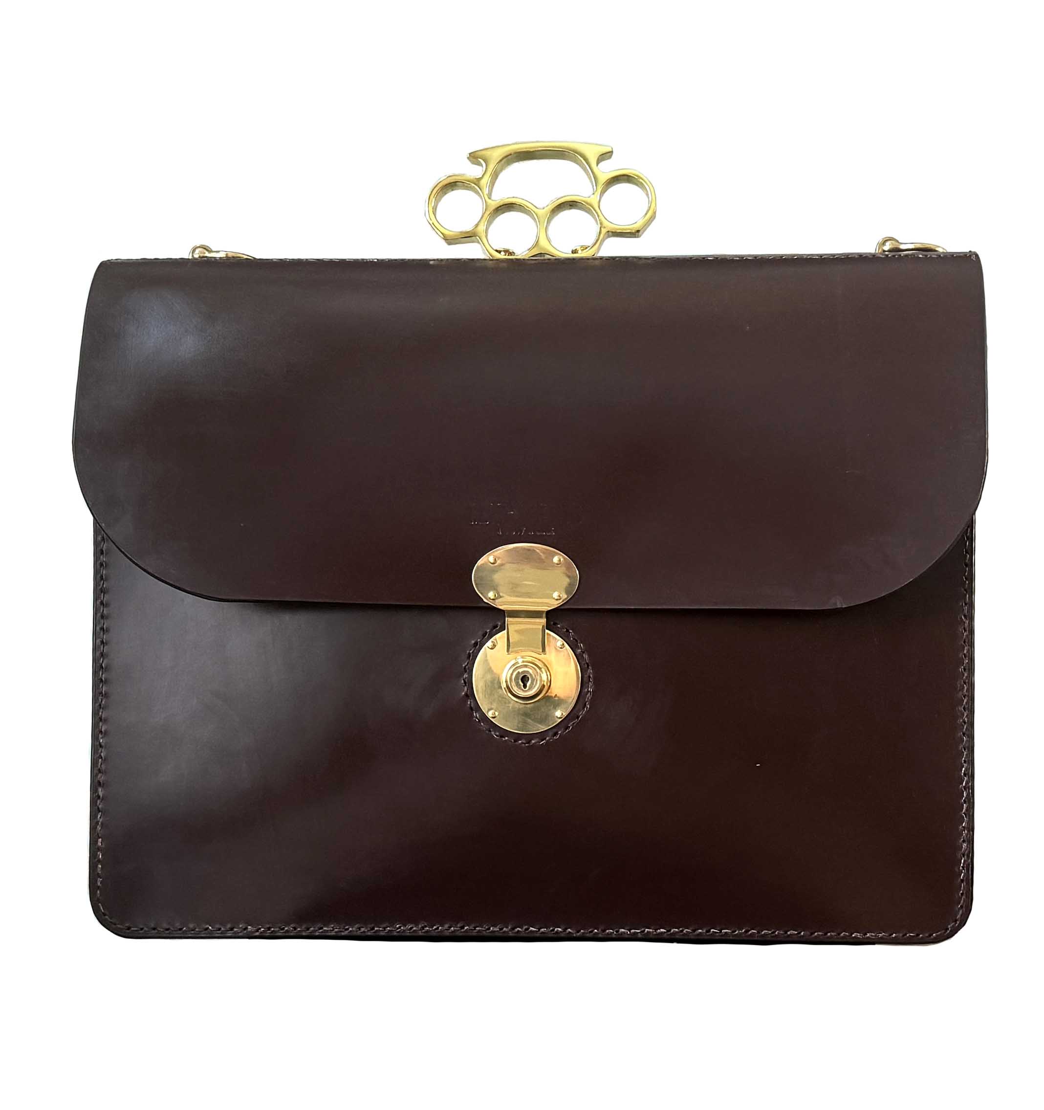 Achilles 43 Briefcase – UK English Bridle Leather Natural Lining ...